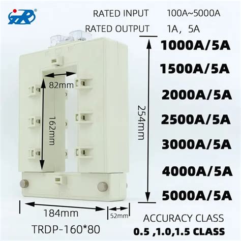Split Core Current Transformer Electric Transformers Clamps Zero Square