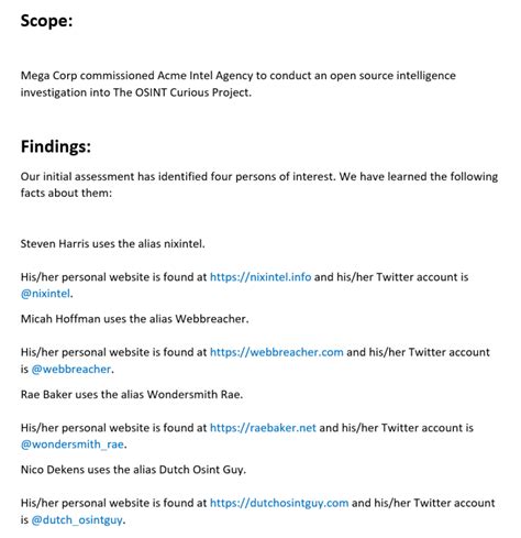 Nixintel Open Source Intelligence Investigations Use Python To Automate Your OSINT Reporting
