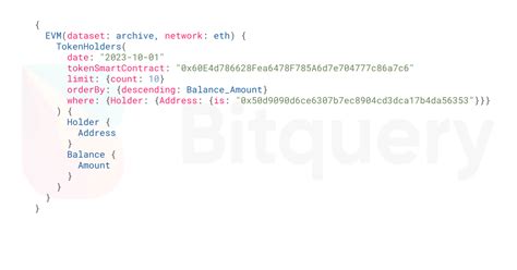 balance of token holder for a token on particular date using token
