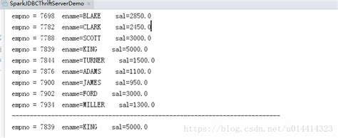 第二十四记·spark Sql配置及使用如何配置spark Sql Csdn博客
