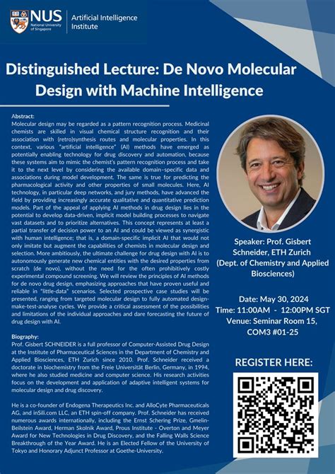 Nus Artificial Intelligence Institute On Linkedin The Institute Is Pleased To Host Its