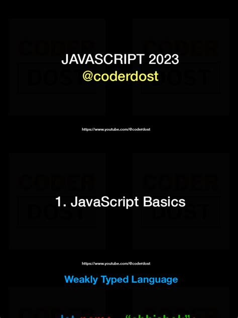 Slides Pdf Data Type Java Script