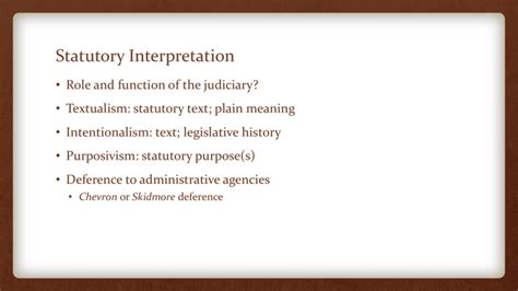Statutory Interpretation And Affirmative Action Legal Analysis