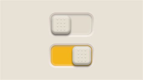 Skeuomorphic Toggle Switch Vol 3