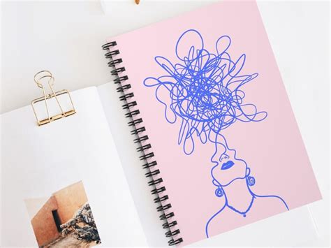 My Thoughts Spiral Notebook Adhd Journal Adhd Notebook Autism Notebook Neurodivergent Journal