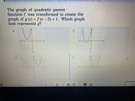Quadratic Parent Function