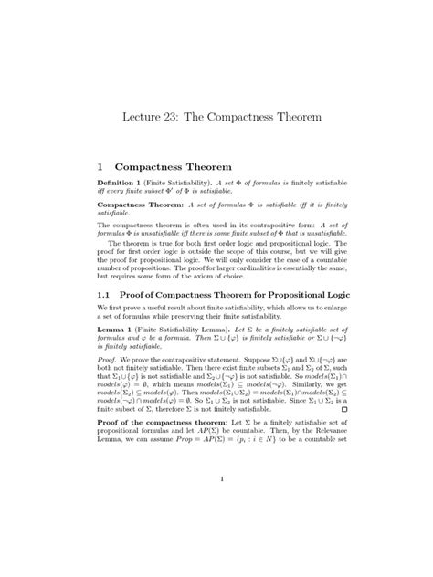 lec 23 pdf model theory theorem