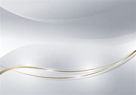 Abstract Soft Gold Shapes And Lines Background Vector Image