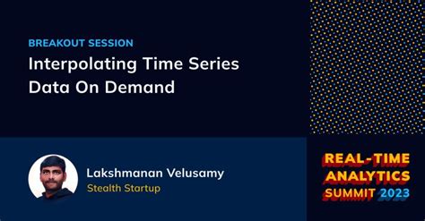 Rtasummit Timeseries Gapfill Apachepinot Realtimeanalytics Realtimedata Conference