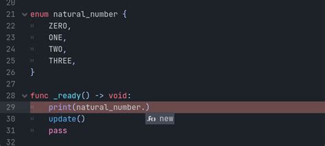 【gdscript20 Bug】enumeration Variables Have No Code Hints · Issue 71138 · Godotenginegodot