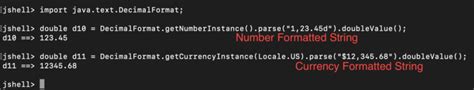 Java String To Double Conversion