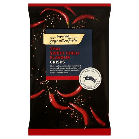 Signature Thai Sweet Chilli Crisps 125g By British Store Online