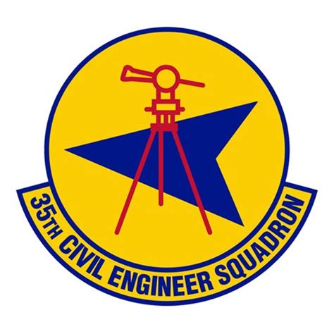35 Ces Patch 35th Civil Engineer Squadron Patches