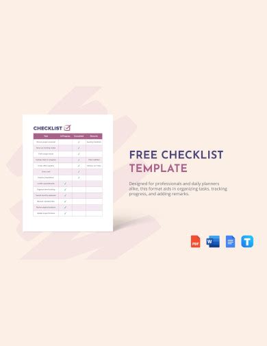 Free 20 Readiness Checklist Samples In Pdf