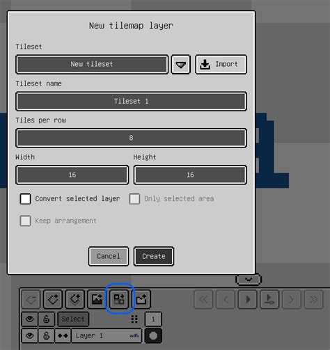 Tilemap Layers Operations Pixquare