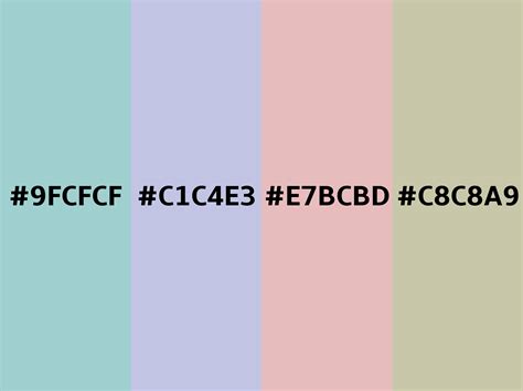 Converting Colors Hex 9fcfcf