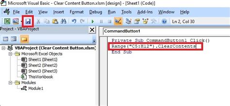 How To Add Clear Content Button In Excel Msofficegeek