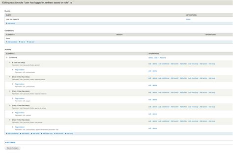 Rules Redirect User At Login By Role To Url Not Working Drupal Answers