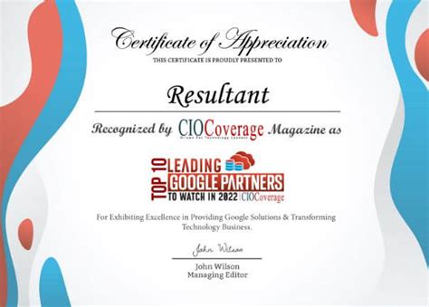 Resultant Technology Data And Digital Transformation Consulting