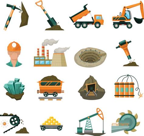 Mining Conveyors Illustrations Royalty Free Vector Graphics And Clip Art