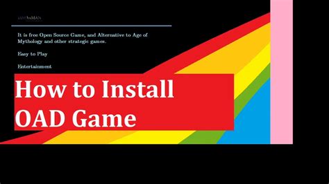 How To Install Oad Game Youtube