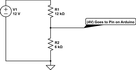 Arduino Sensing Voltage With A Digital Pin Electrical Engineering Stack Exchange
