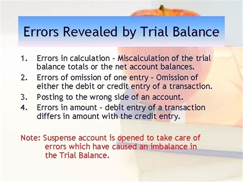 Week 10 Correction Of Errors And Suspense Account