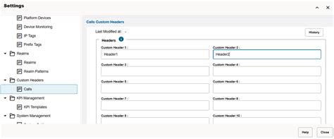 Creating Custom Headers For Calls