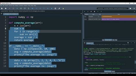 Debugging In Python With Spyder Youtube