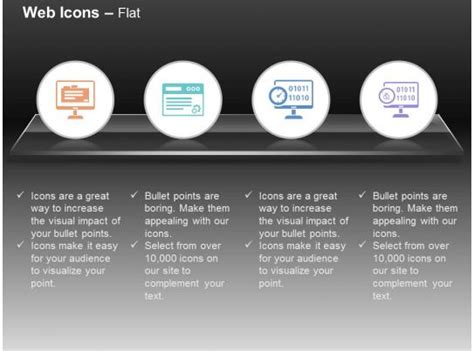 Number Icons Slide Team