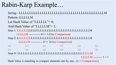 Rabin Karp String Matching Algorithm Pptx