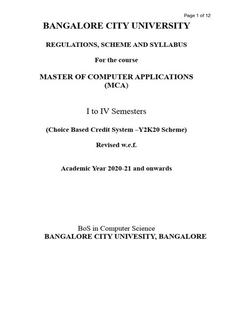 Mca Iii Bcu Muralidhara Pdf Ajax Programming Cloud Computing