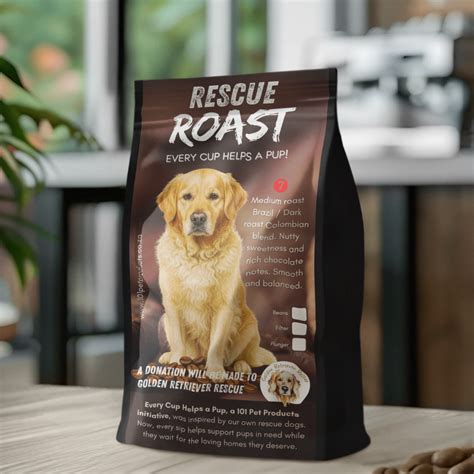 Golden Retriever Rescue South Africa Rescue Roast® Coffee