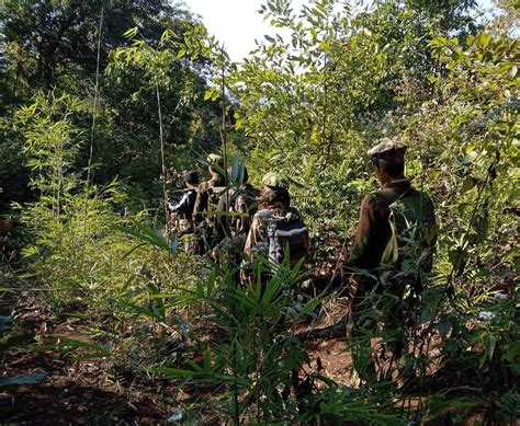 မြစ်ကြီးနား ဗန်းမောက်လမ်းပိုင်းက စစ်ကောင်စီတပ်စခန်းတွေကို Kia တိုက်ခိုက်သိမ်းပိုက် Mawkun