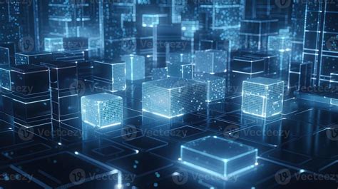 3d Rendering Of Abstract Digital Technology Background Big Data Connection Concept 22672470