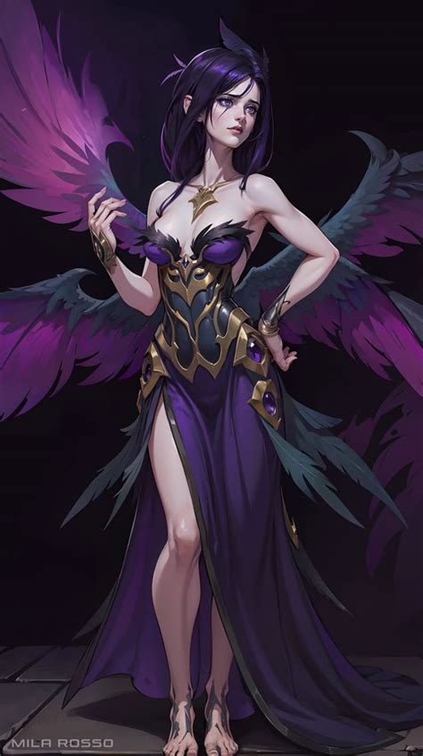 Morgana League Of Legends League Of Legends Poster Lol League Of