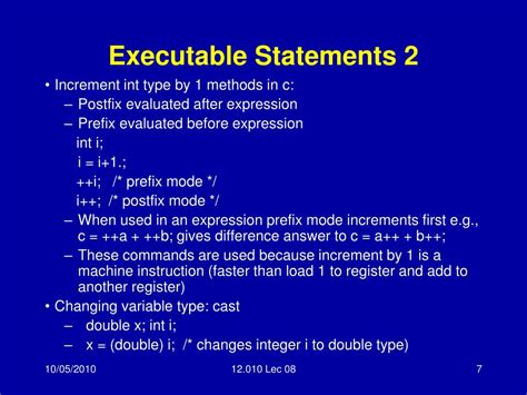 ppt 12 010 computational methods of scientific programming lecture 8