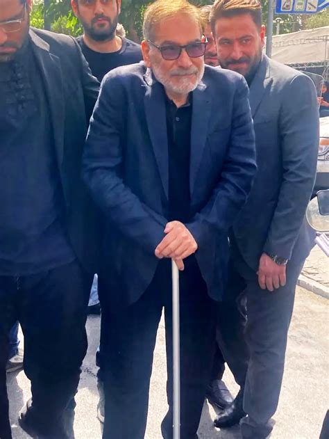 تصویری از علی شمخانی در مراسم وداع با شهدای تهران عکس