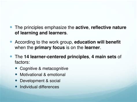 Ppt Learner Centered Lesson Planning And Instruction Powerpoint