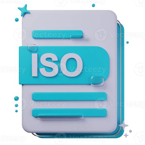 ISO File Format Of D Illustration File Format D Concept D Rendering PNG