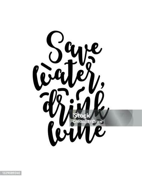 물 음료 맥주를 저장합니다 손으로 그린 타이포그래피 포스터 디자인 0명에 대한 스톡 벡터 아트 및 기타 이미지 0명 동기 부여 디자인 Istock