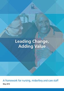 NHS England Leading Change Adding Value A Framework For Nursing Midwifery And Care Staff