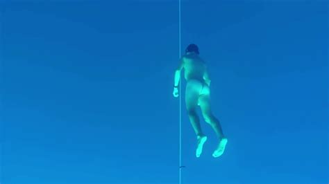 Naked Freedivers Diving Underwater ThisVid