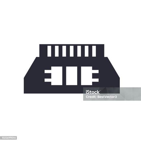 랜덤 액세스 메모리 칩 아이콘 벡터 기호 및 기호 흰색 배경 랜덤 액세스 메모리 칩 로고 개념에 고립 0명에 대한 스톡 벡터 아트 및 기타 이미지 Istock