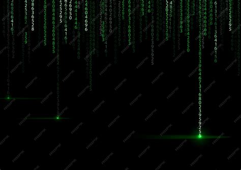 Premium Vector Technology Binary Background