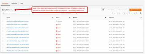 Amazon Web Services Step Function Triggered In A Loop Stack Overflow