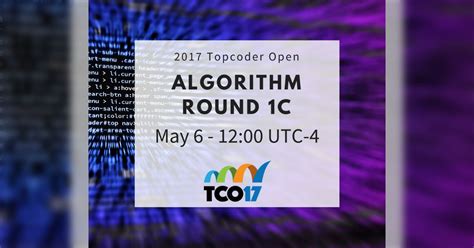 Tco17 Algorithm Round 1c Togetter トゥギャッター