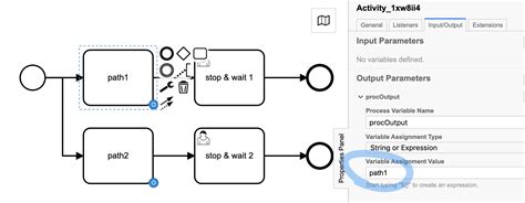 can not see process variable specific to execution path on cockpit when