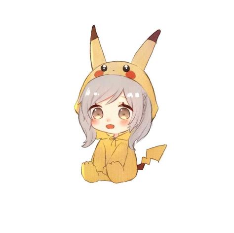 Chibi Anime Pikachu