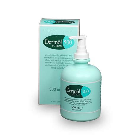 Dermol 500 Lotion 500ml Benzalkonium Chloride And Chlorhexidine